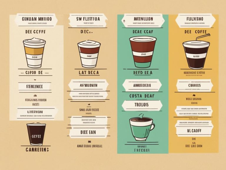 Costa Coffee Decaf Method Explained Clearly